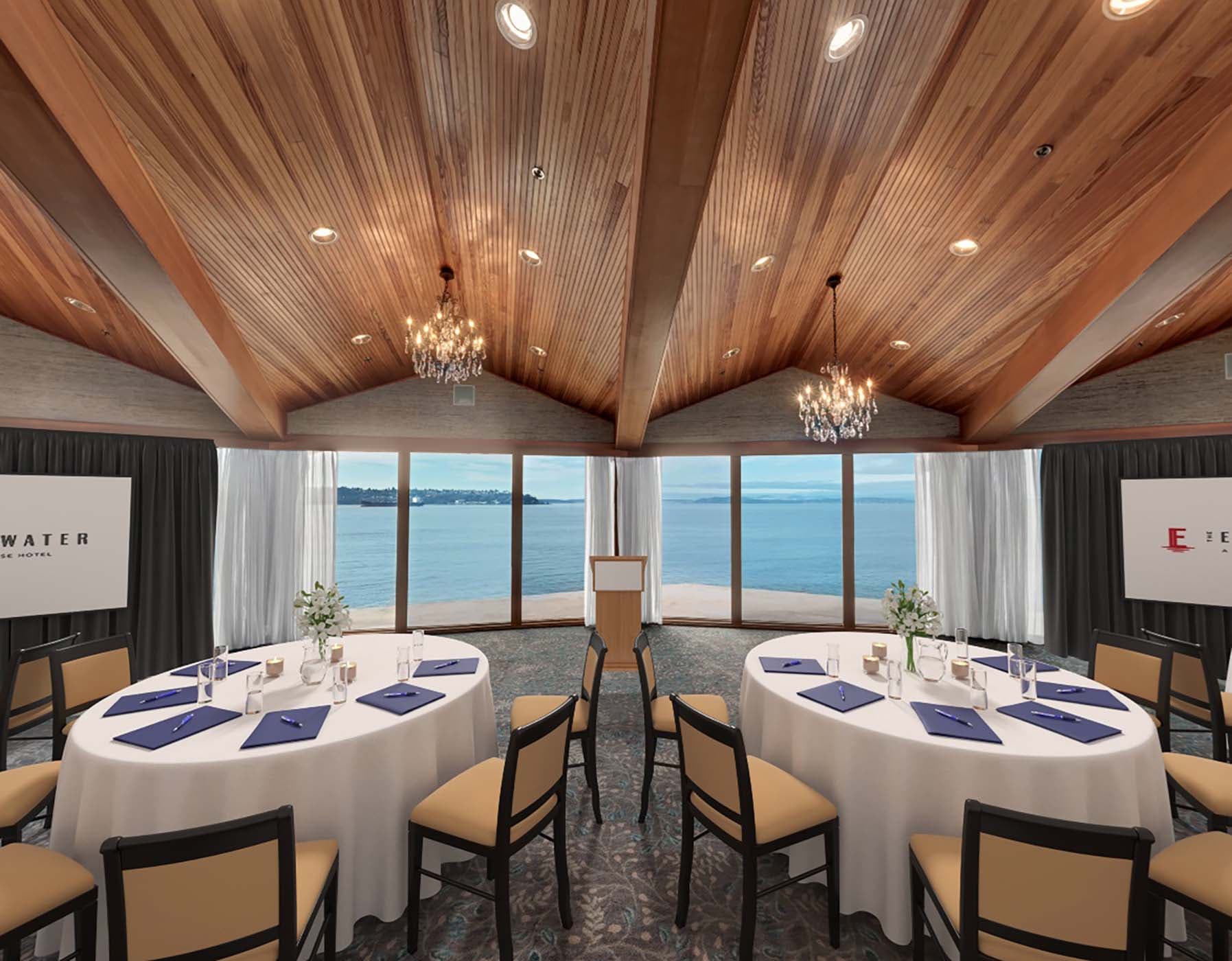 Cascade Ballroom | The Edgewater Hotel Seattle