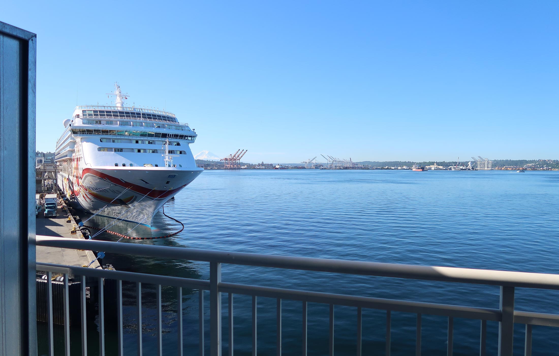 Seattle Cruise Ship Terminal Map Port Of Seattle Central Waterfront